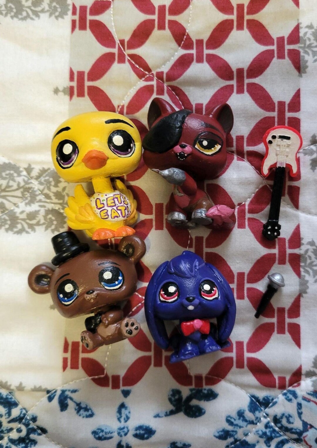 Littlest Pet Shop LPS Customs Five Nights at Freddy's Character's FNAF ...