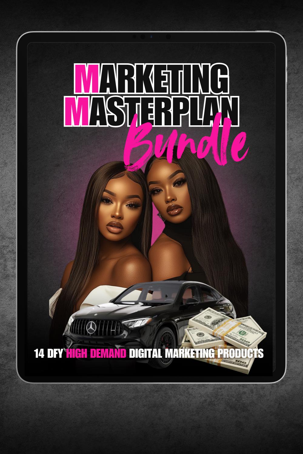 Marketing Masterplan Bundle Digital Business Guides, Private Label ...