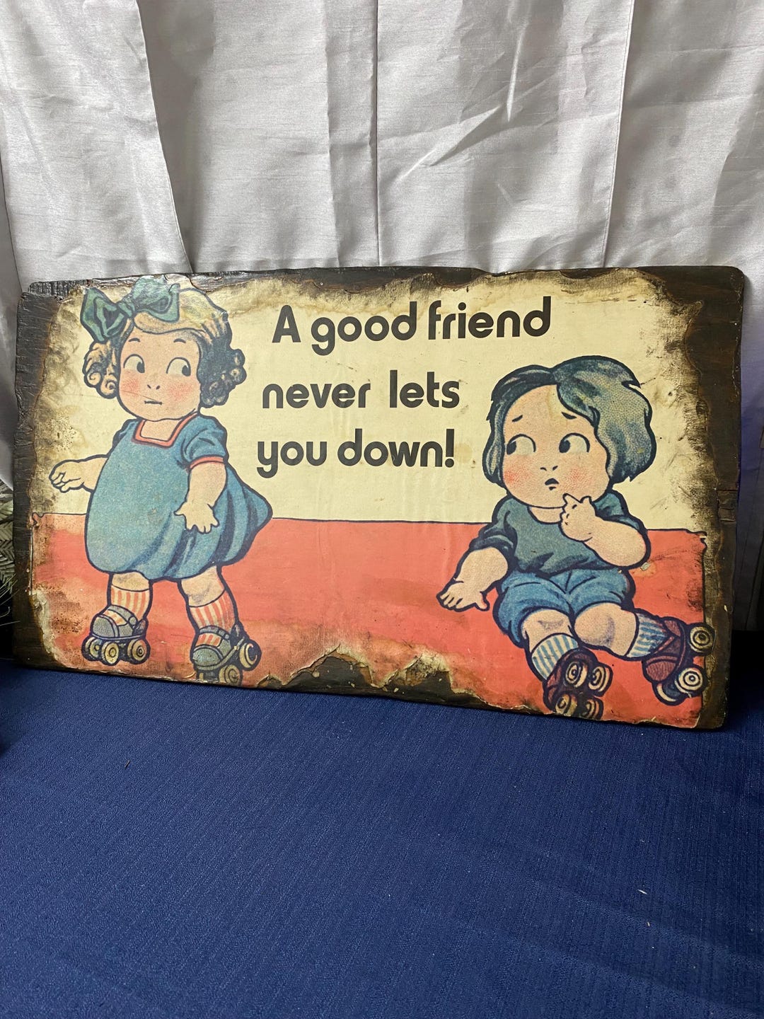 Sign (A Good Friend Never Lets You Down!) - Etsy