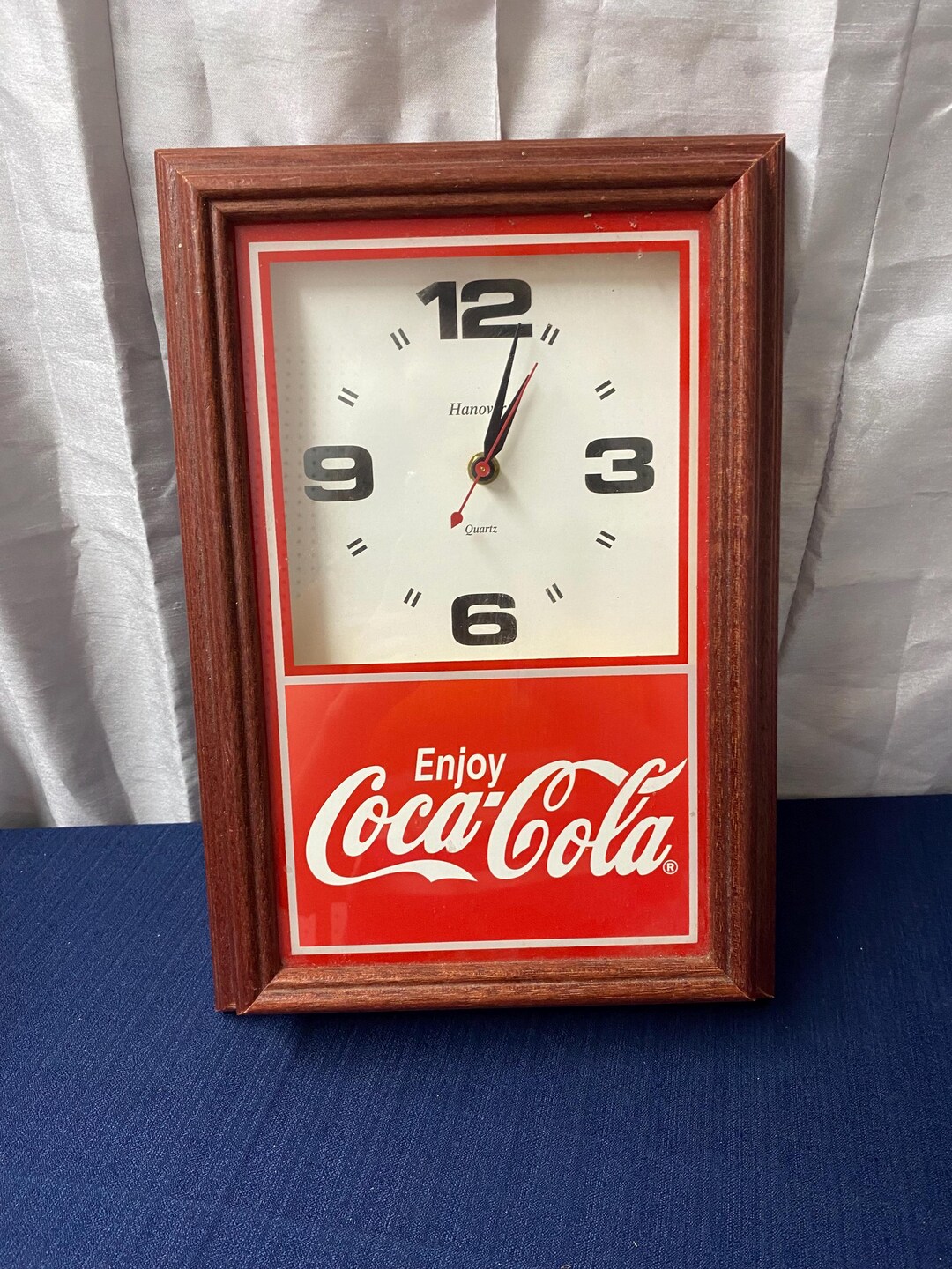Coca-cola Hanover Quartz Clock - Etsy