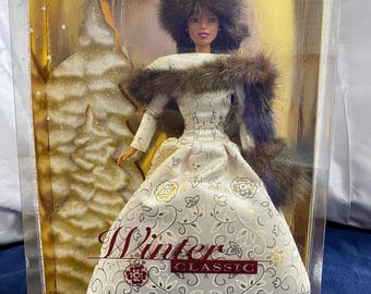1998 Winter Evening Barbie - Etsy