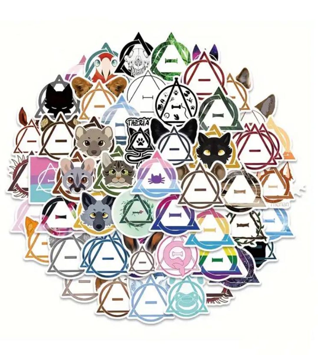 Therian Sticker and Therian Freebies - Etsy