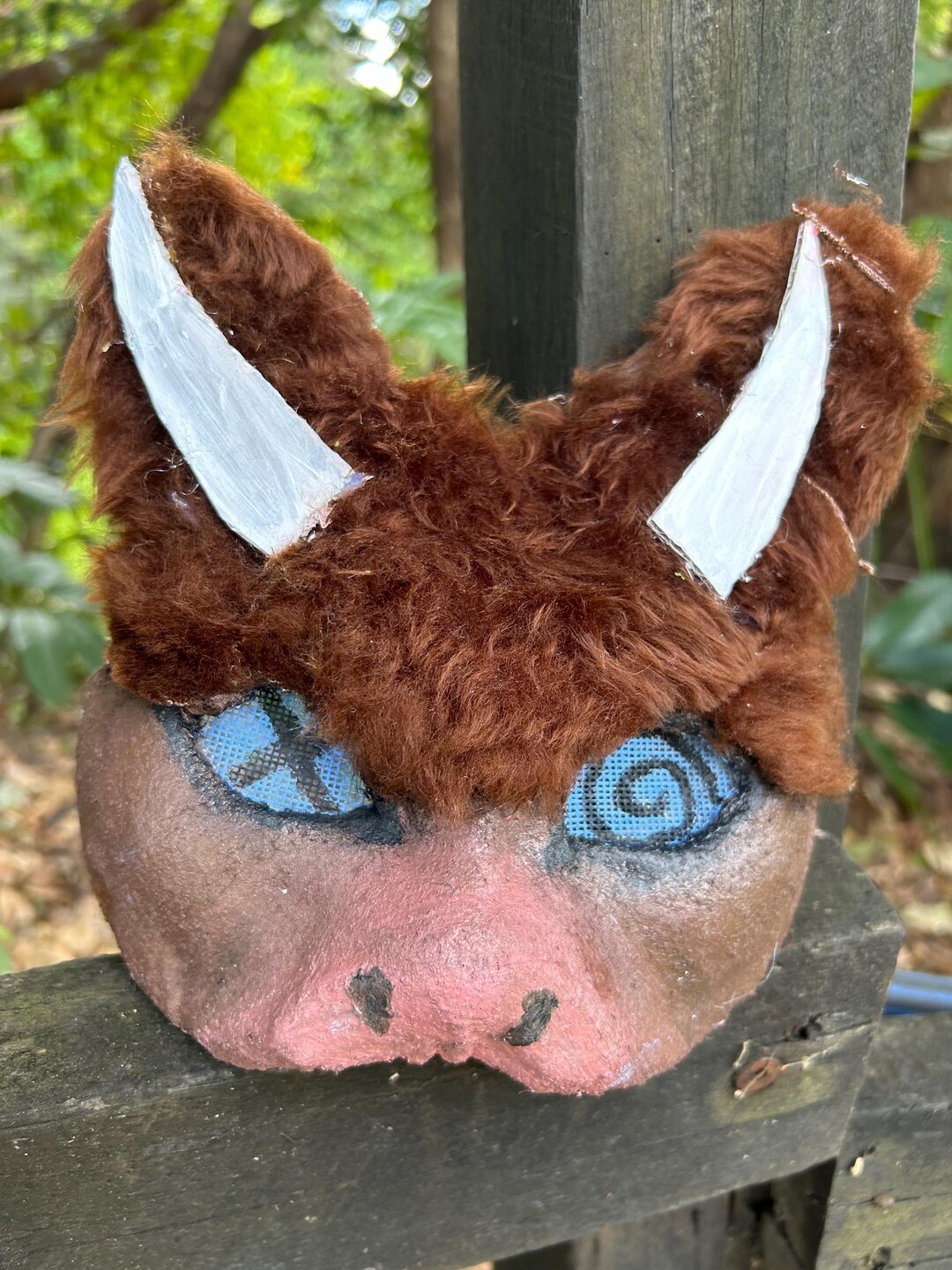 Highland Cow Therian Mask - Etsy