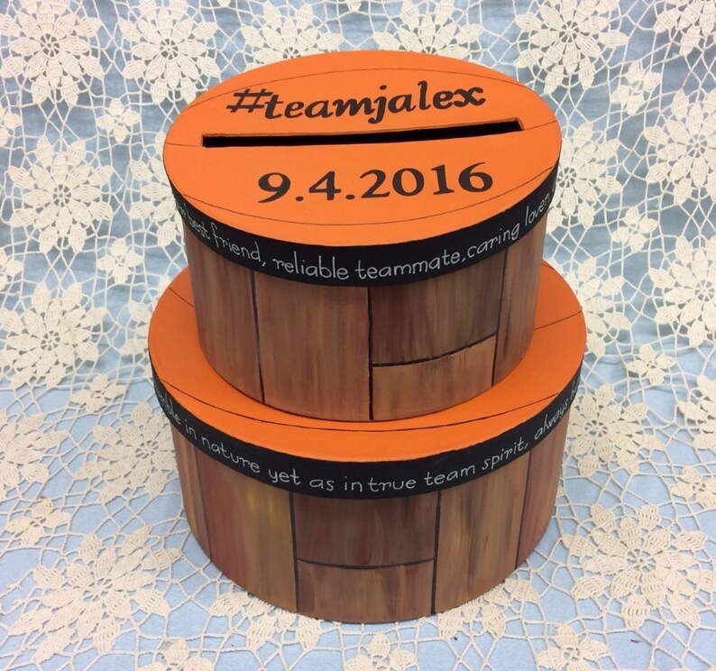 2065 2-tier Basketball Theme Money Card Box Sports Theme | Etsy