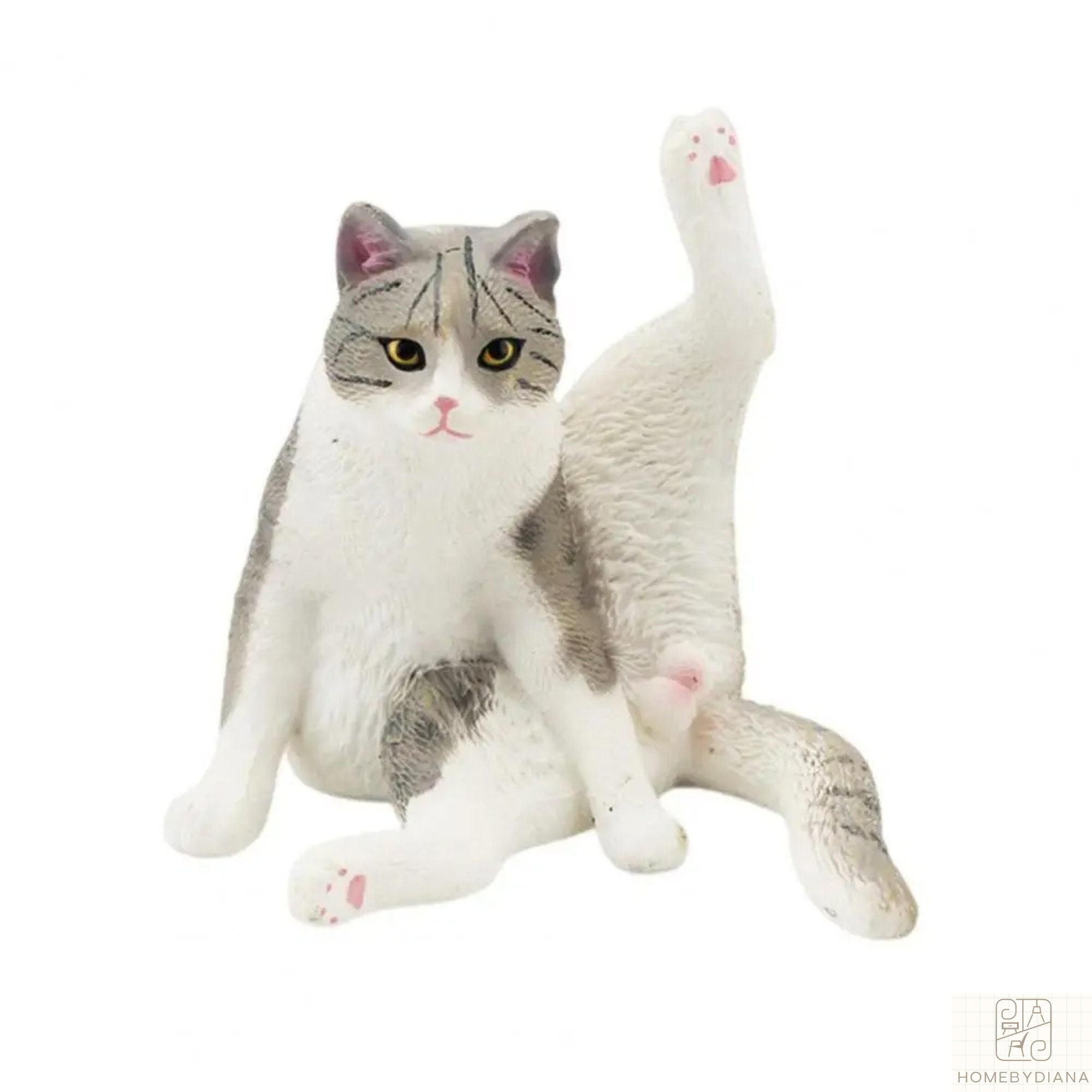 Realistic Cat Figurines - Cute PVC Miniatures for Kids Room, Home Decor ...