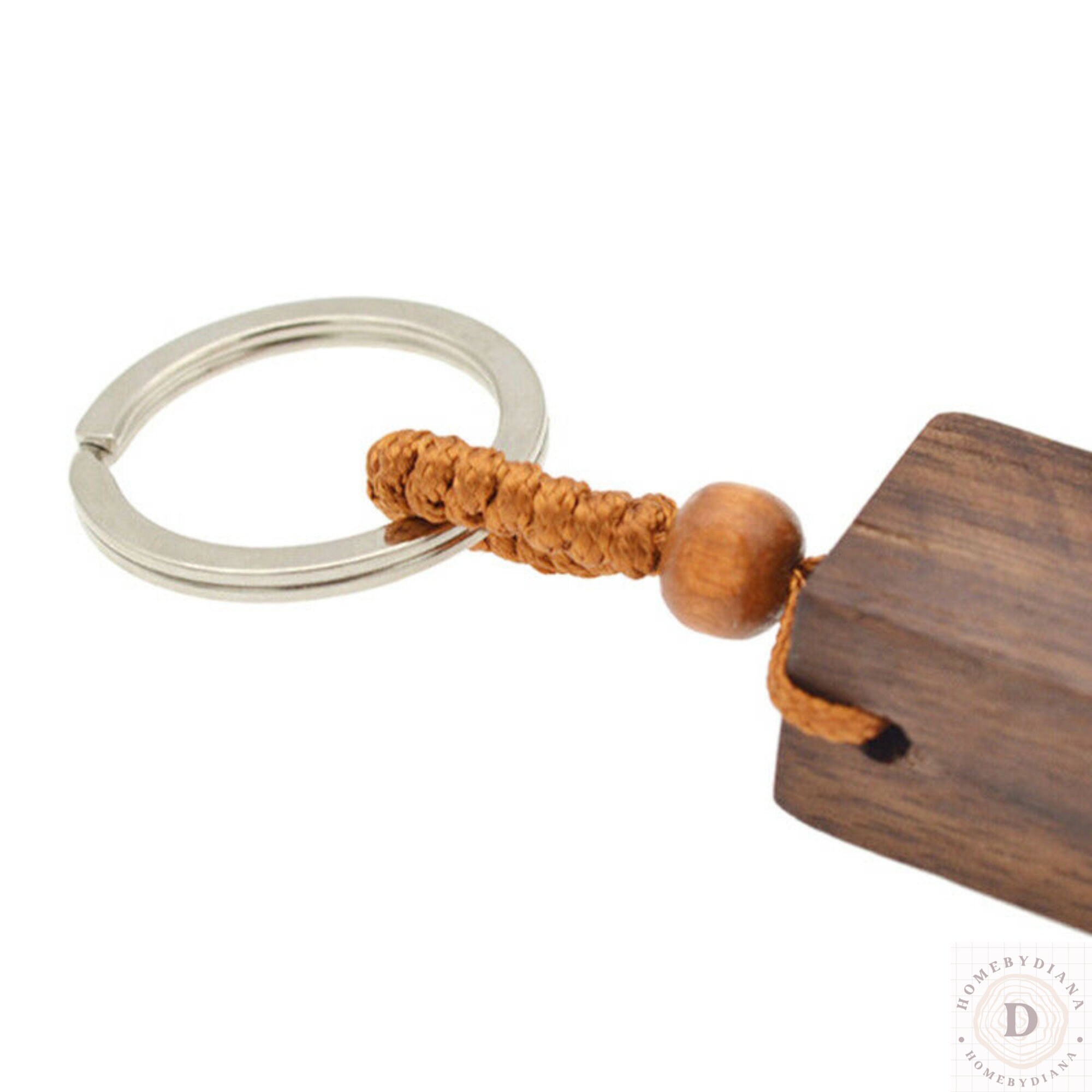 Wooden Phone Stand Keychain - Compact, Travel-friendly, Multifunctional ...