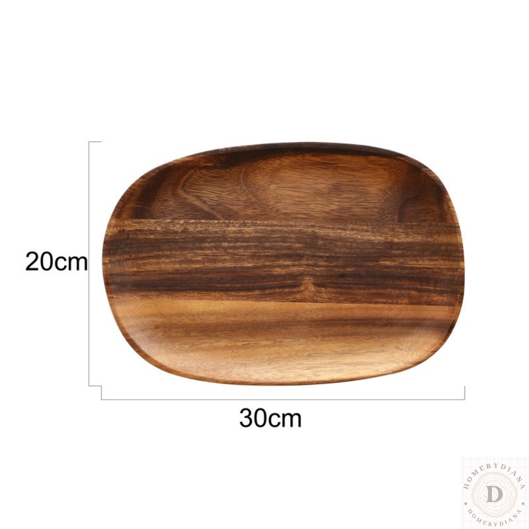 Irregular Wooden Tray Oval | Rustic Charcuterie Wooden Plates | Cheese ...