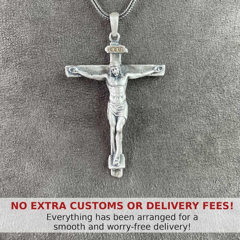 Crucifix Chain Only - Etsy UK