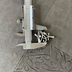 Eye of Horus and Ankh Necklace, Sterling Silver Pagan Necklace, Gift ...