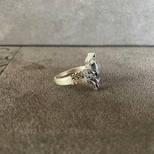 Phoenix Ring, Sterling Silver Fire Bird Ring, Mythology Ring for Best ...