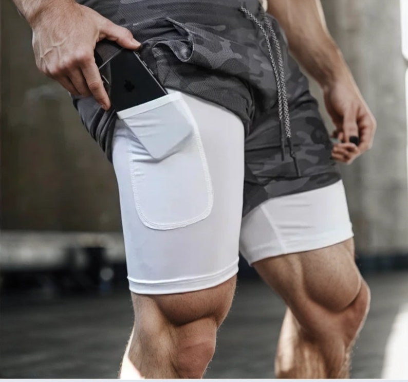 JJK Anime Toji Inspired Men's Graphic Compression Gym Shorts: Quick Dry ...