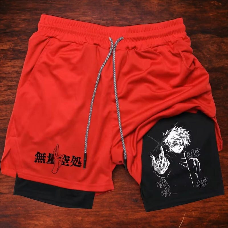 Anime Sport Shorts - Etsy