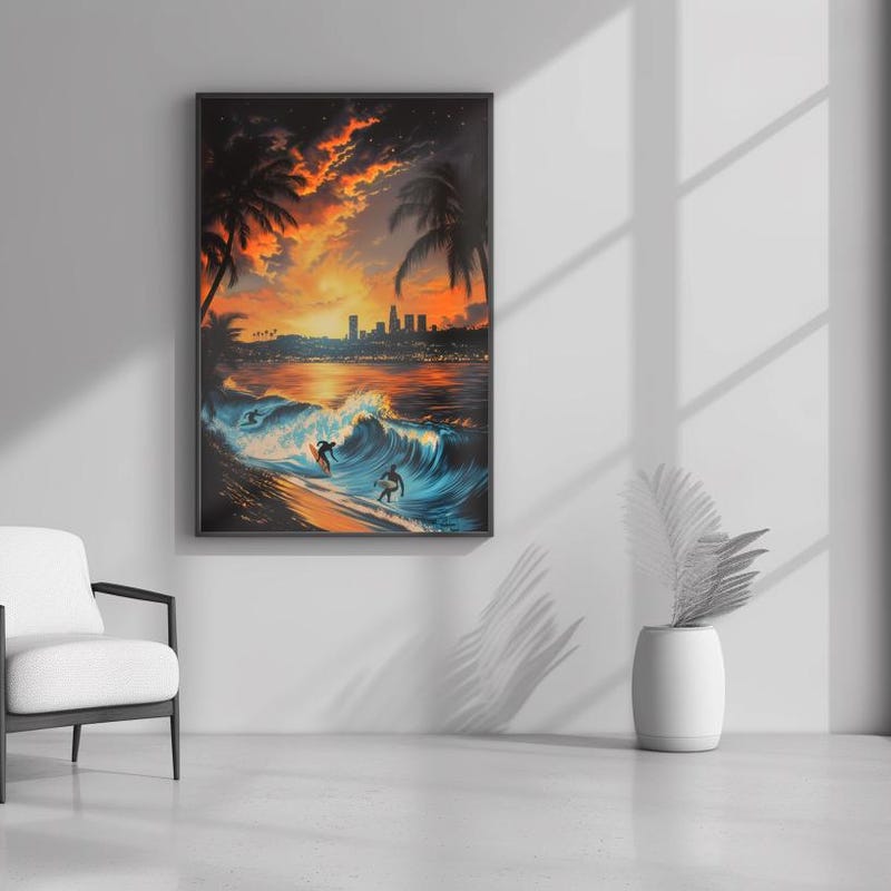 Airbrush Beach Scene - Etsy