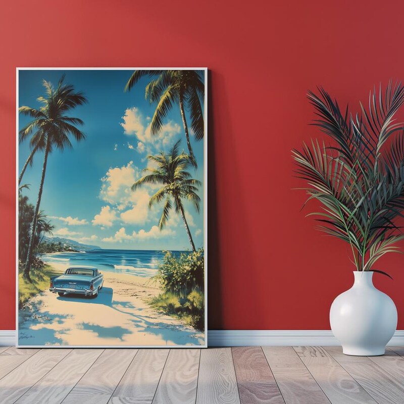 Airbrush Beach Scene - Etsy