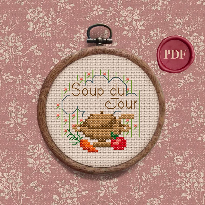 Kitchen Cross Stitch - Etsy