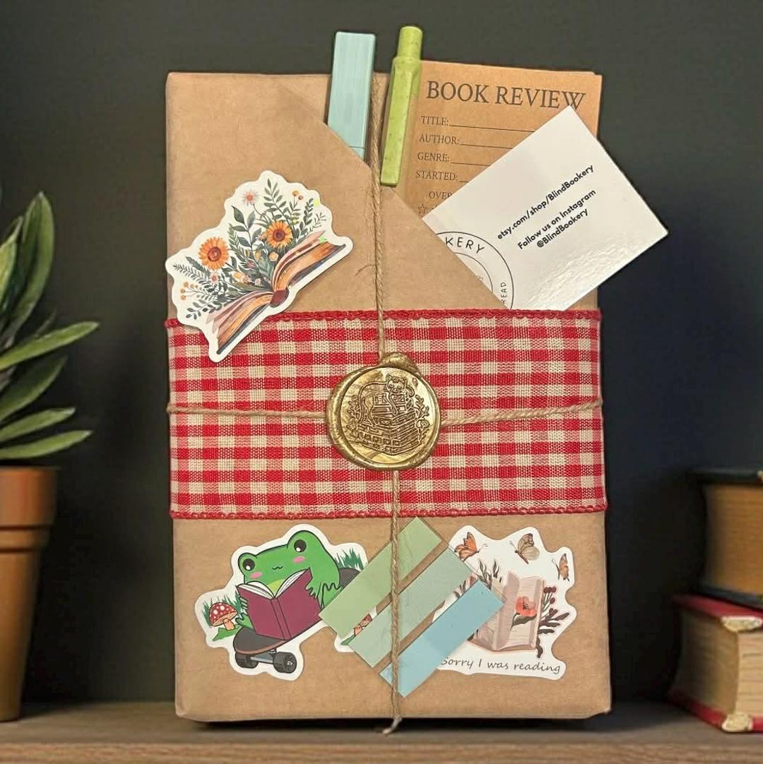 Blind Date With A Book: Surprise Book Package - Etsy