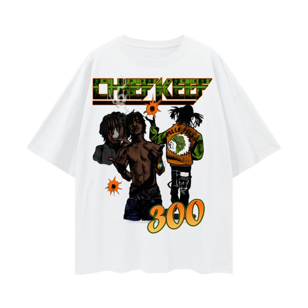 Trendy Chief Keef Graphic T-shirt 90's Hip Hop Music Shirt Party Wear ...