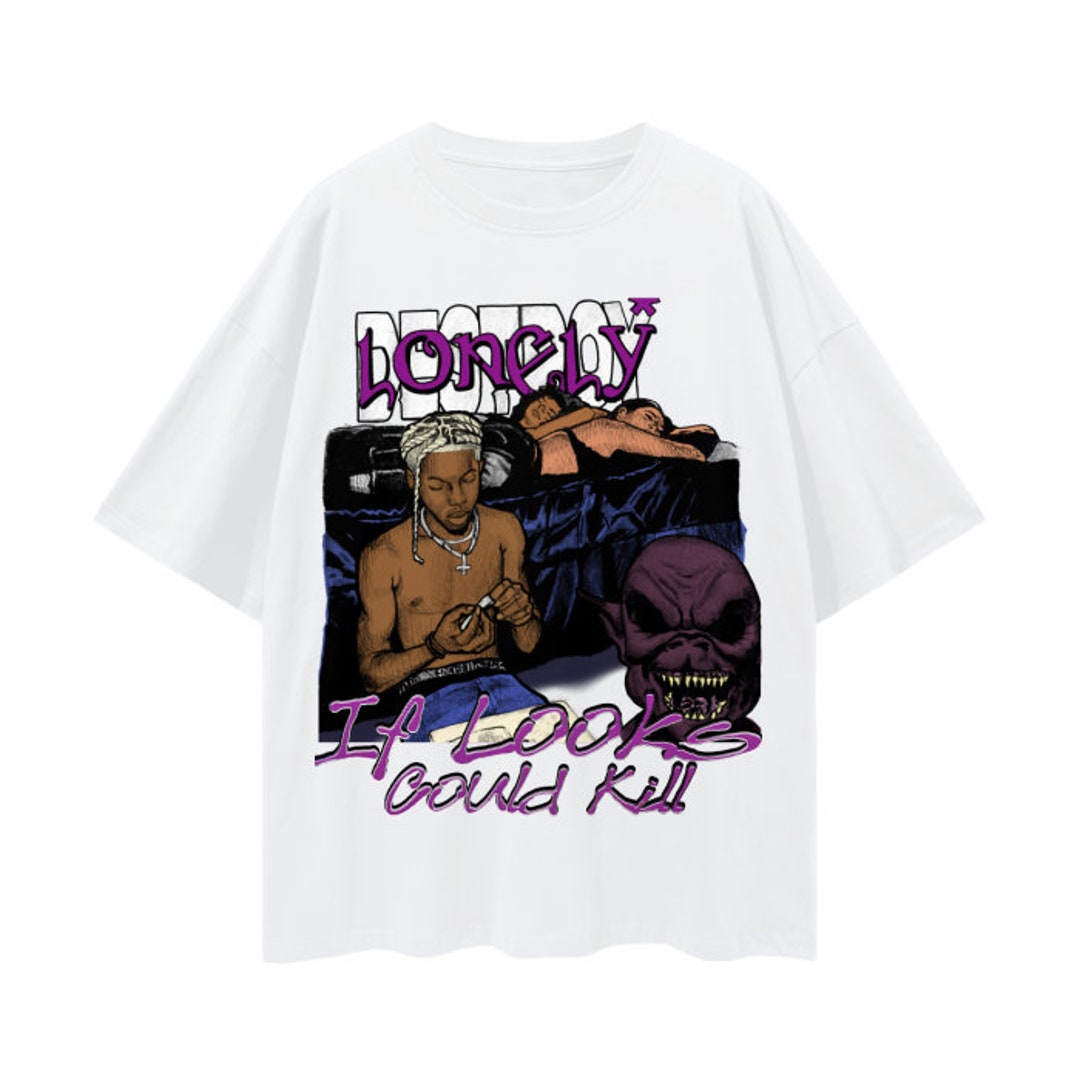 Destroy Lonely Hip Hop Music T-shirt Perfect Gift for Fan Vintage Rap Artist Graphic Tee Destroy ...