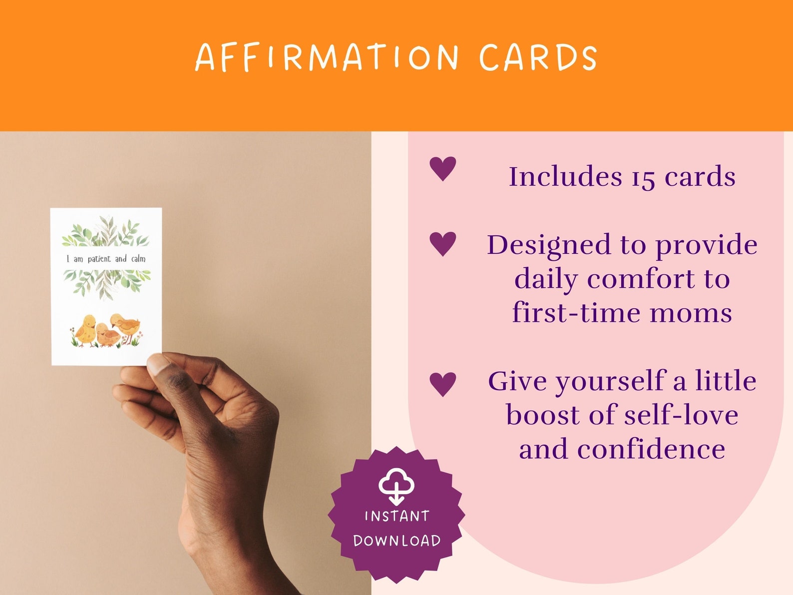 Affirmation Cards for Children and Toddlers Positive Affirmations for ...