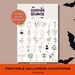 Printable Halloween Countdown Coloring Activity Halloween Advent ...