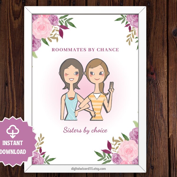 Roommate Sign - Etsy