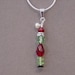 Crystal GRINCH NECKLACE Christmas Jewelry Grinch Pendant Necklace Made ...