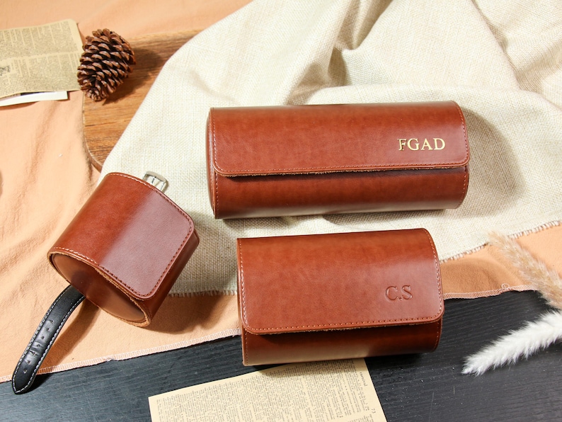 Personalized Leather Watch Box,father's Day Gifts for Men, Gift for Him ...