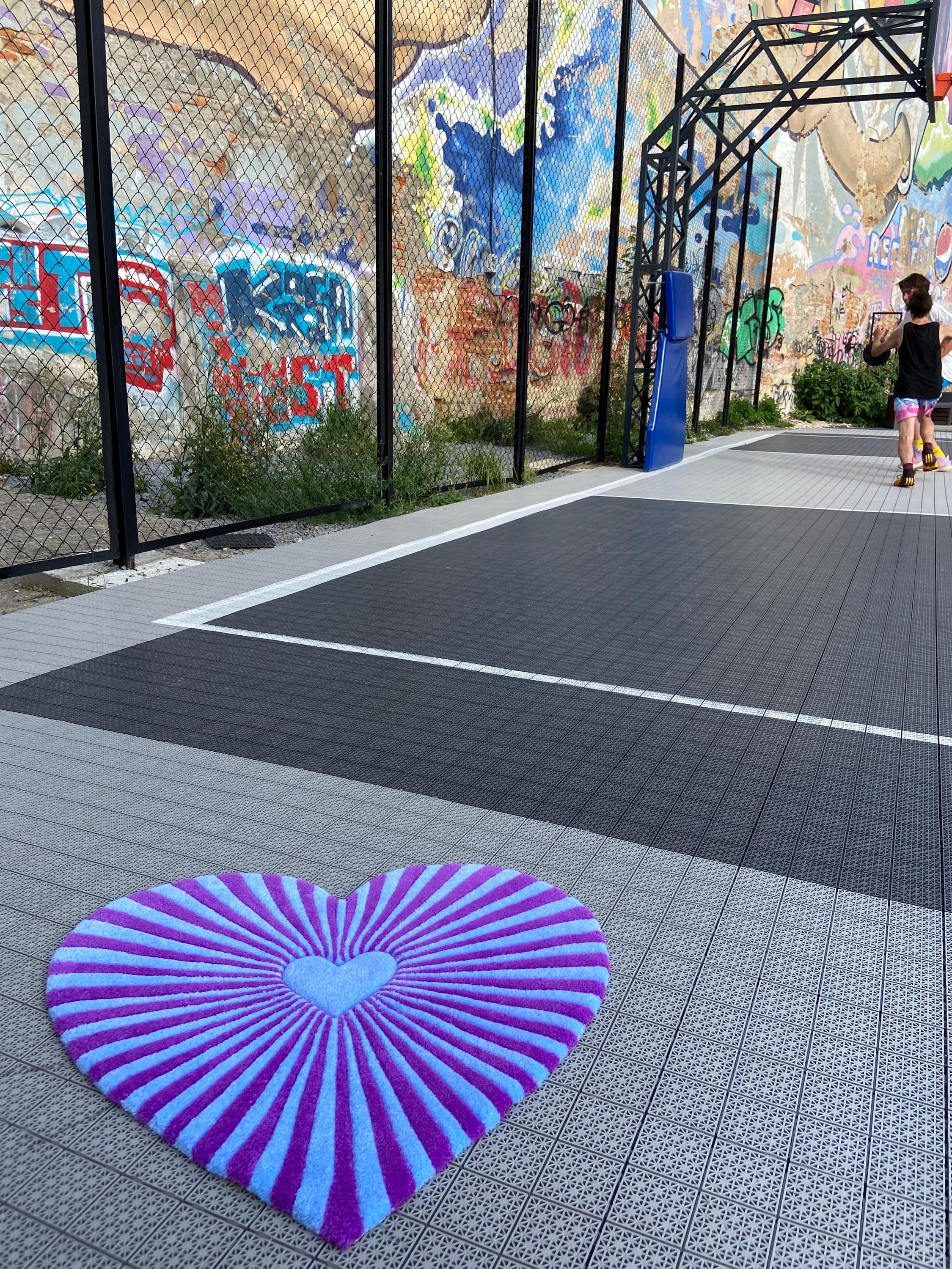 Tufted Heart Rug / 3d Custom Rug / 100% Handmade Gift , Valentine Day ...