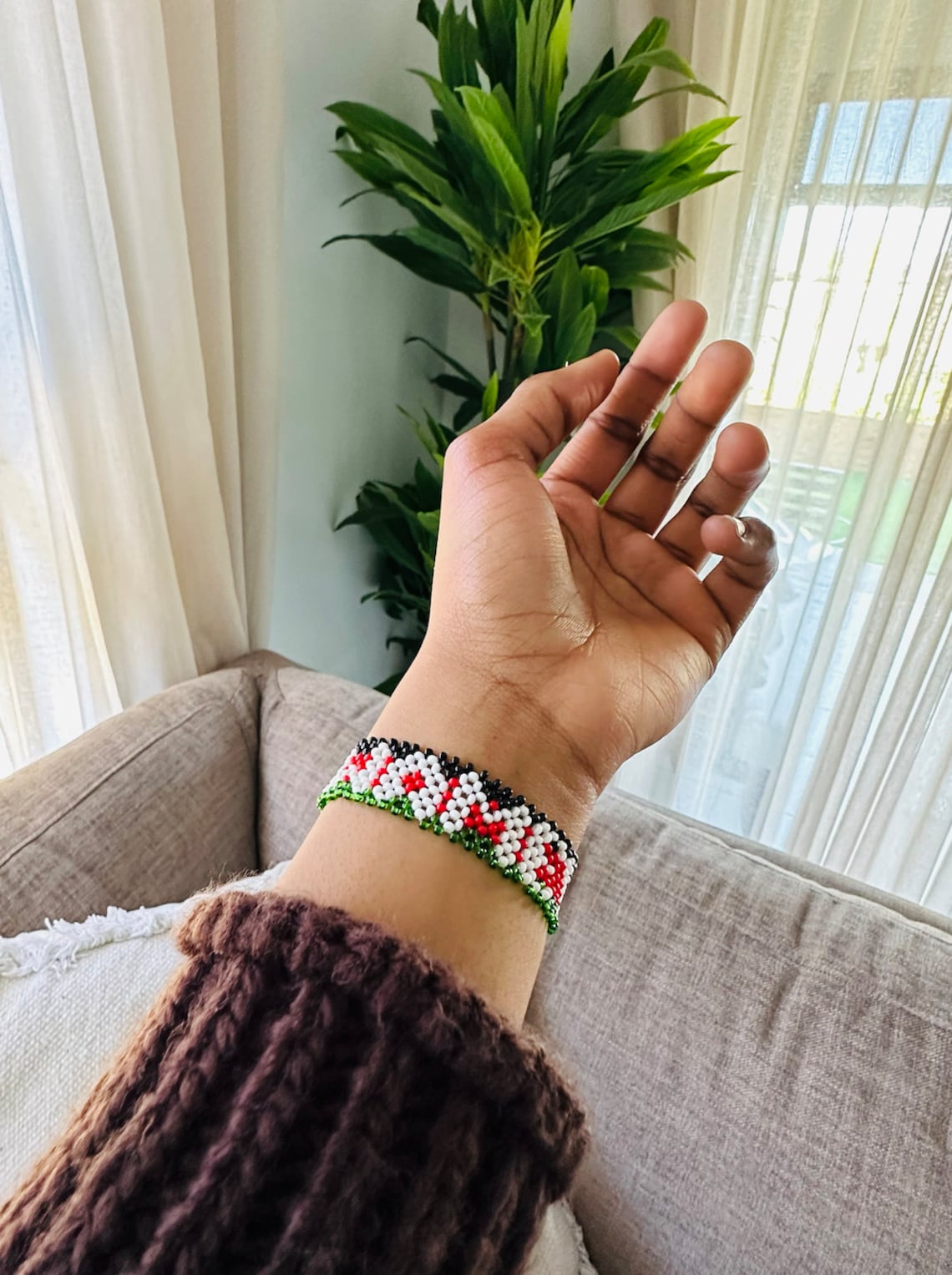 Kenya Beaded Bracelet Afrocrafted - Etsy