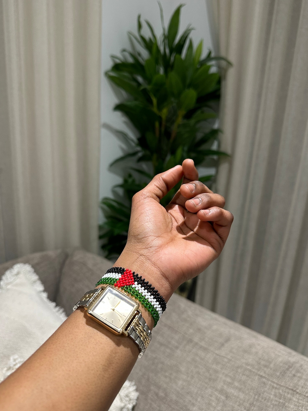 Palestine Flag Bracelet • Custom Bracelets • Personalized Birthday Gift ...