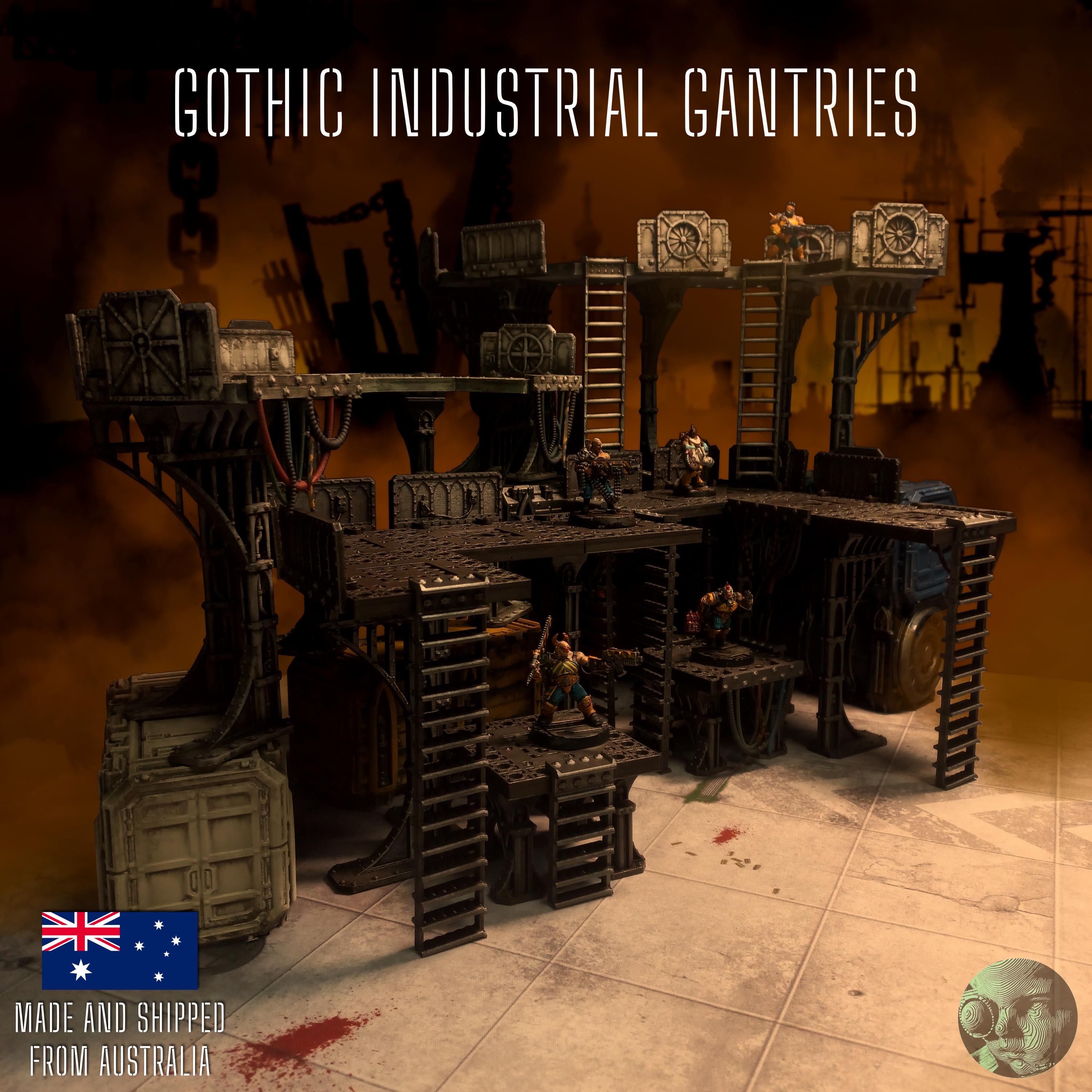 Gothic Industrial Gantries - Etsy Australia