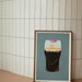 Guinness - Split the G - Grey Blue Guinness Wall Art for Home Bar or ...