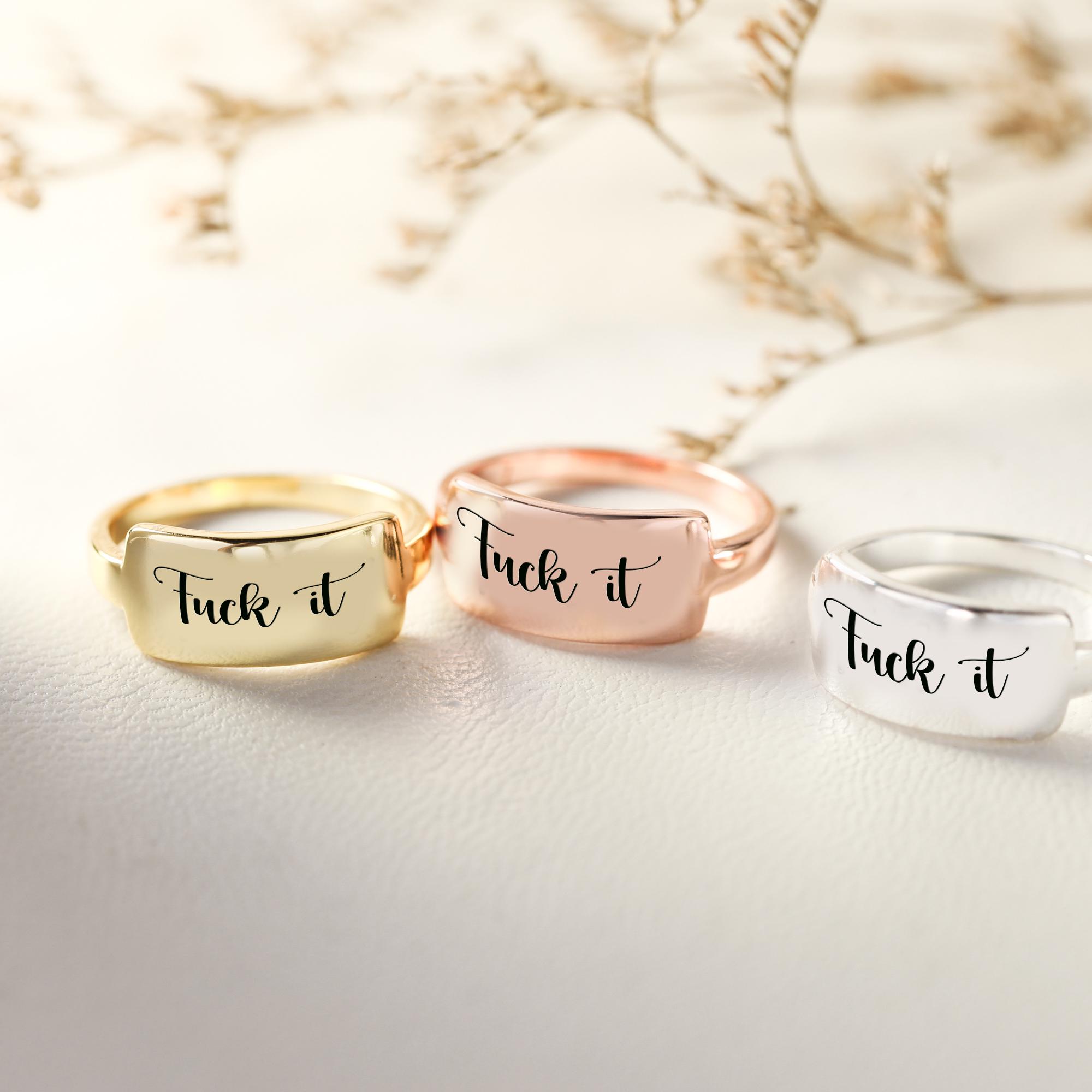 Chrome Hearts Fuck You Ring - Etsy Chrome Hearts Fuck You Ring - Etsy