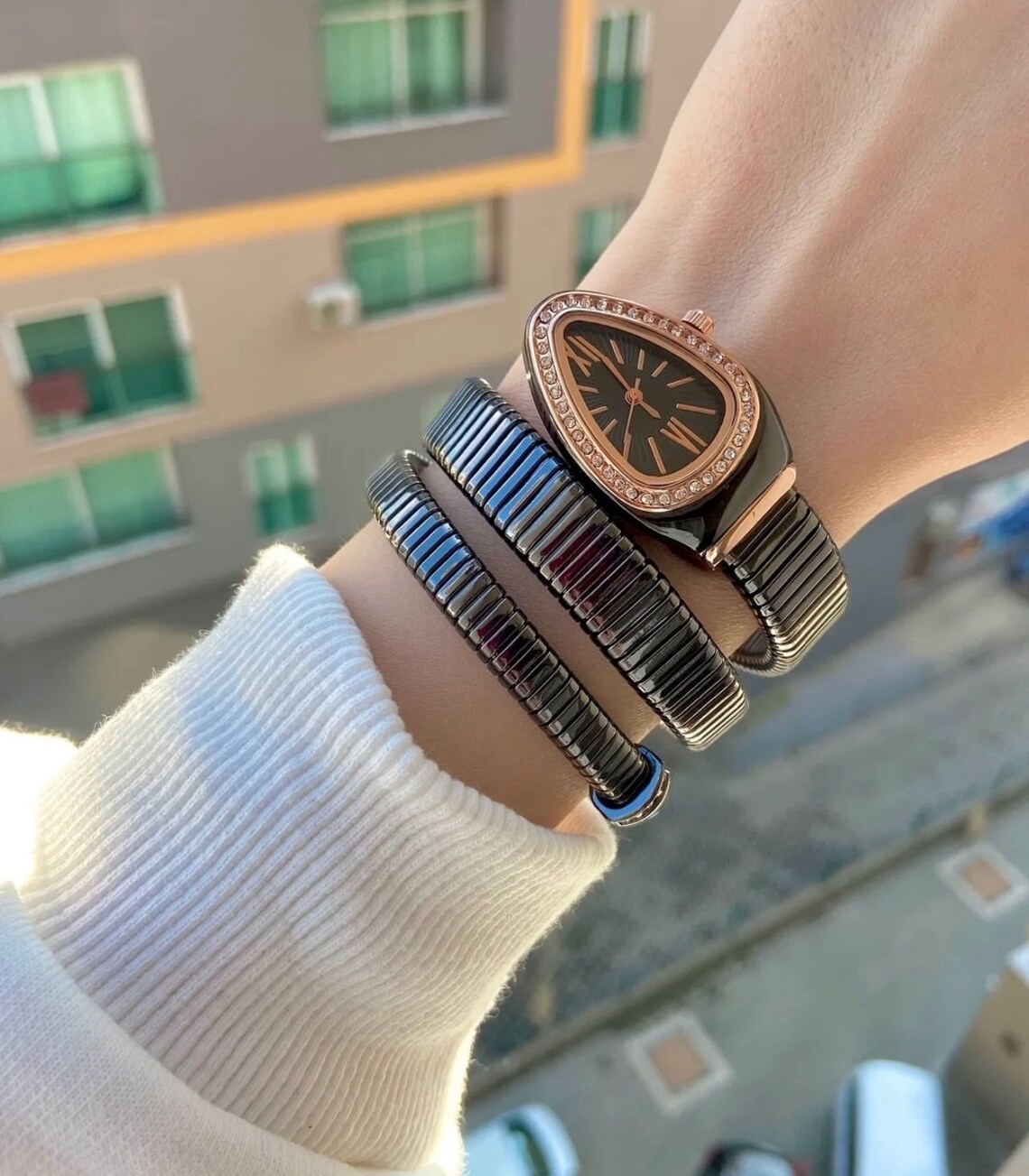 Luxury Snake Wristwatch, Snake Watch, Women Watches, Snake Watch, Gifts ...