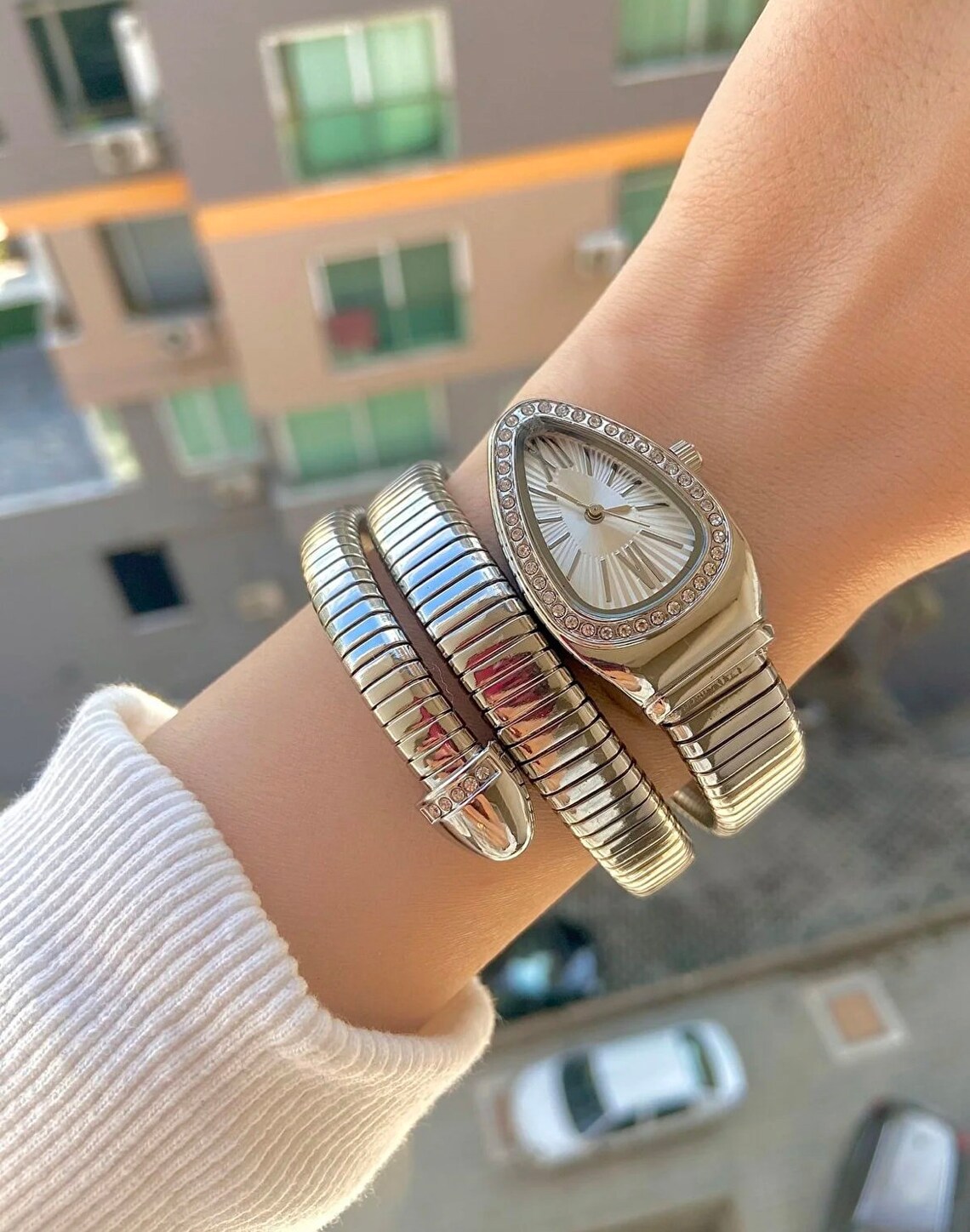 Luxury Snake Wristwatch, Snake Watch, Women Watches, Snake Watch, Gifts ...