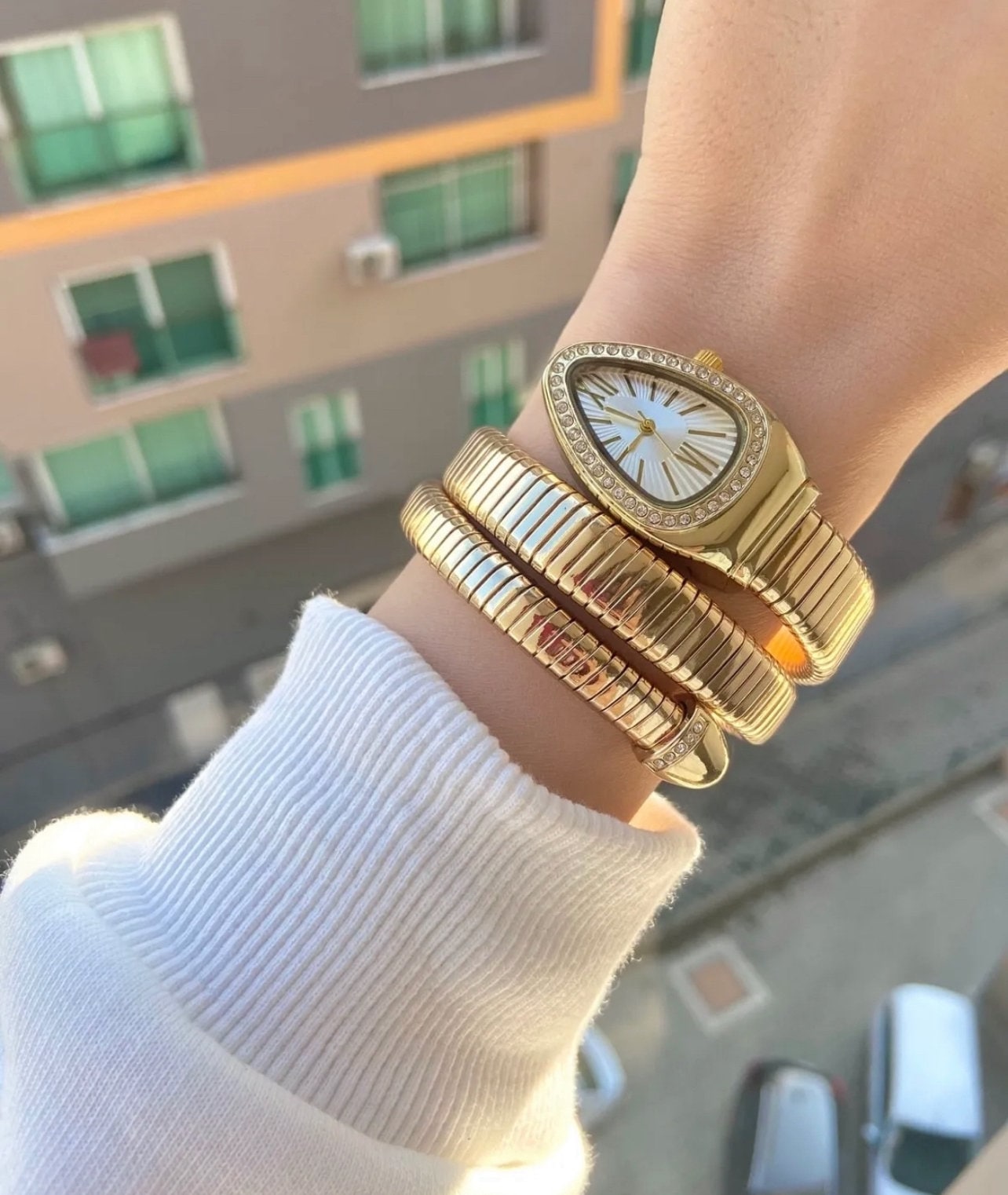 Luxury Snake Wristwatch, Snake Watch, Women Watches, Snake Watch, Gifts ...