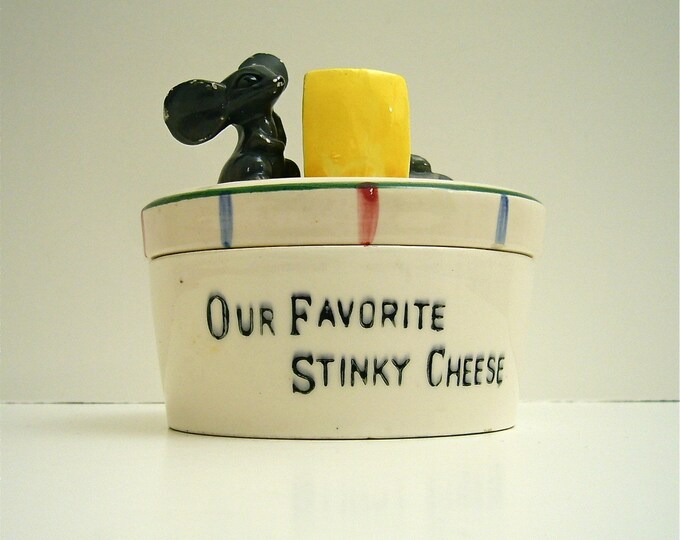 The Stinky Cheese Mouse Dish - Etsy