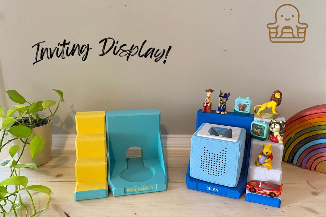 Personalized Toniebox Figure Holder – Magnetic Docking Station Display ...