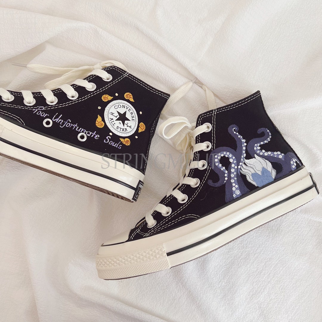Ocean Animation Painting Converse Chuck Taylor 70s All Star - Etsy