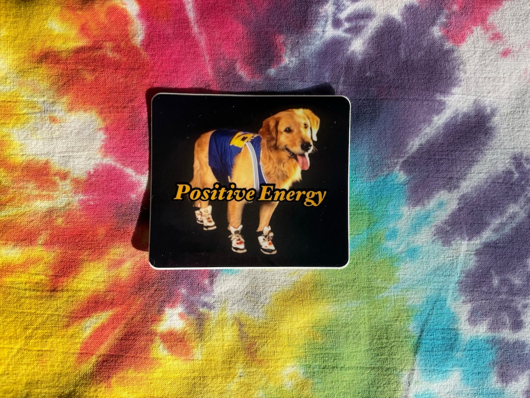 Positive Energy Sticker - Etsy