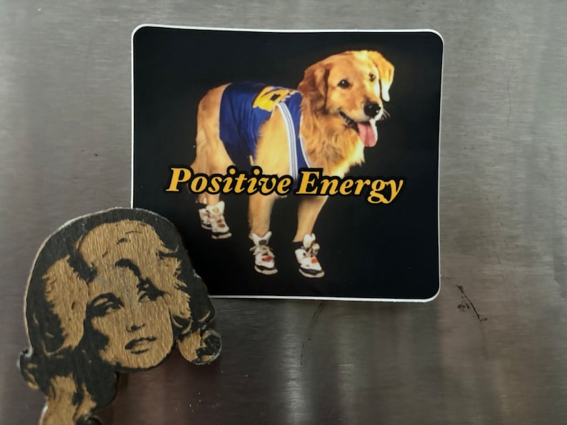 Positive Energy Sticker - Etsy