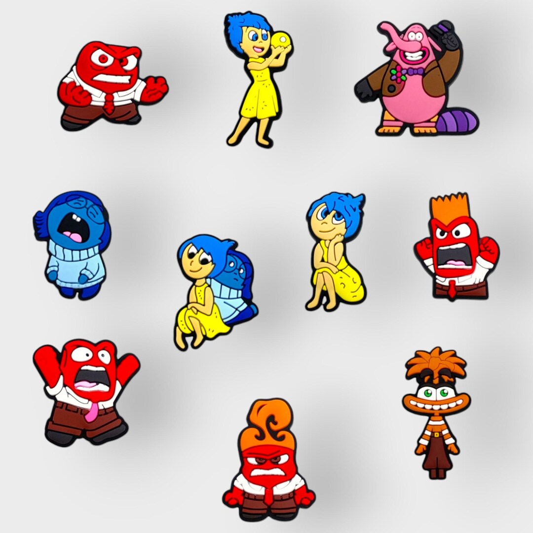 Inside Out Croc Charms,inside Out Croc Charms,croc Charms,cute Croc ...