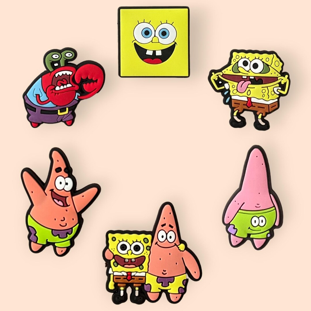 Spongebob Squarepants Croc Charms,patrick Star Croc Charms,cute Croc ...