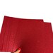 5 PCS Red 12x12 No Shed Glitter Card Stock , Glitter Card Stock Sliver ...