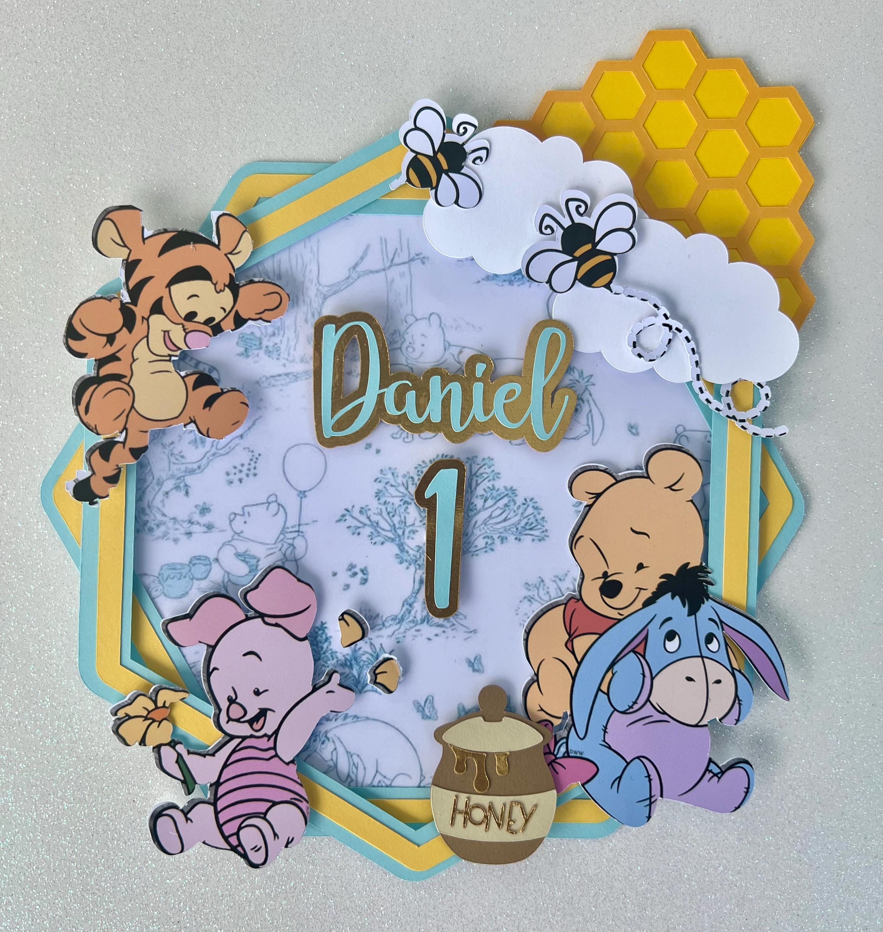 Baby Pooh Cake Topper, Party Decorations, Winnie Party Packages, Pooh ...