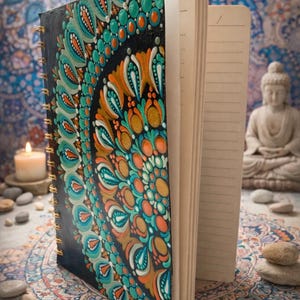 Mandala Art Journal – Hand Painted With Love - Etsy