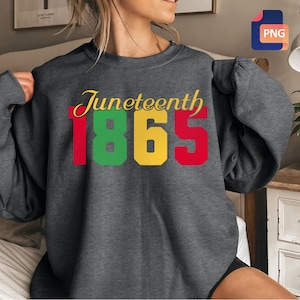 Juneteenth 1865 Digital Download – Printable Wall Art, T-shirt Design ...