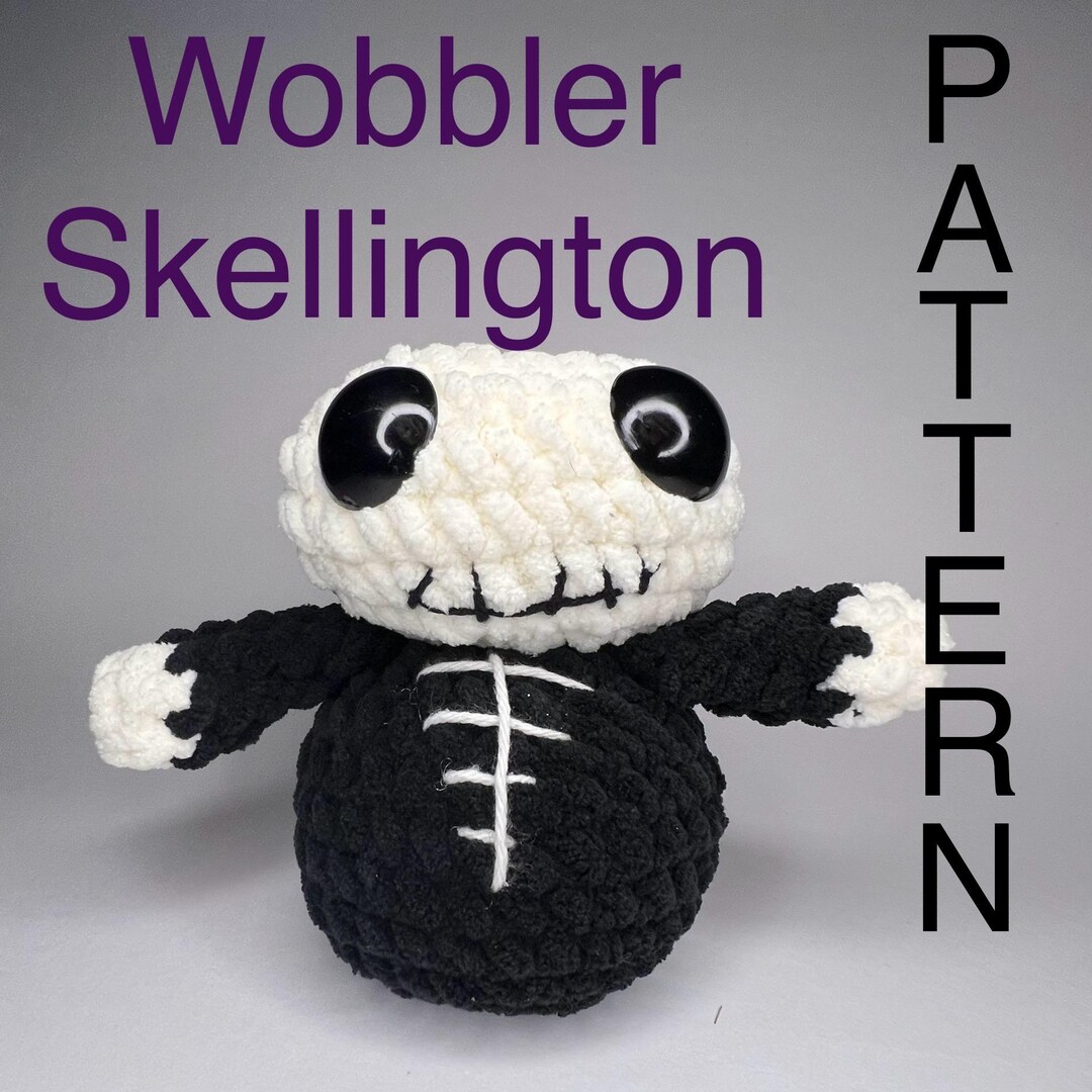 Wobbler Skellington Crochet Patten - Etsy