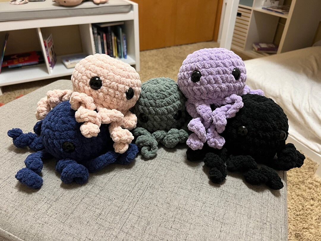 Baby Octopus Crochet Stuffy - Etsy
