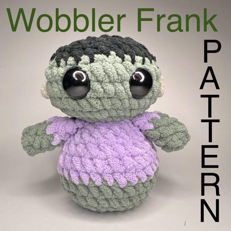 Wobbler Frank Crochet Pattern - Etsy